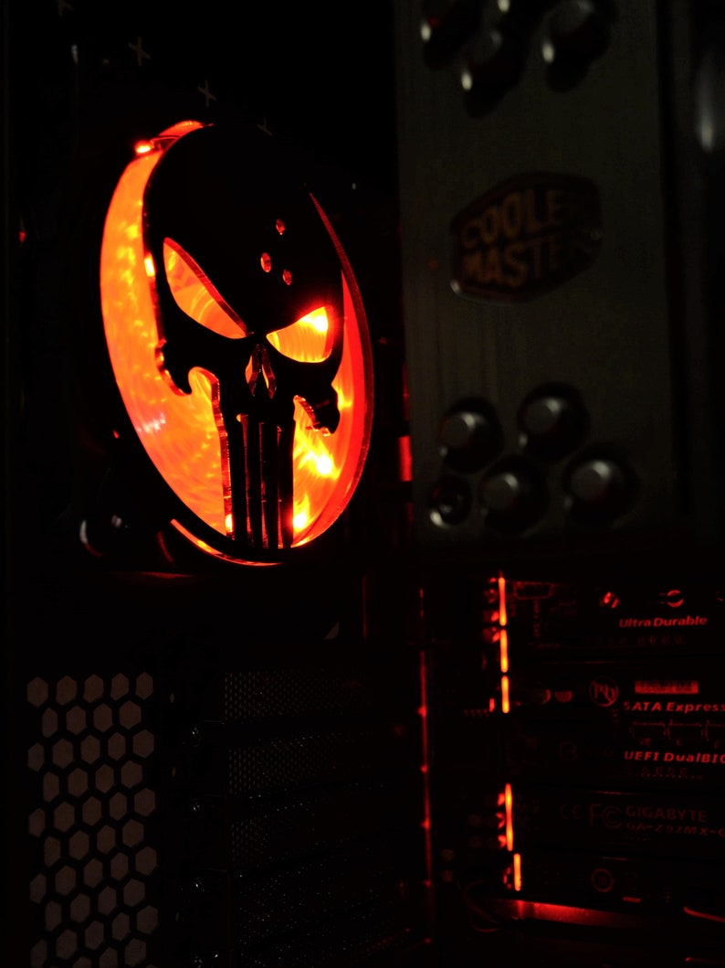 Custom Laser Cut PC Fan Grill | Etsy Canada