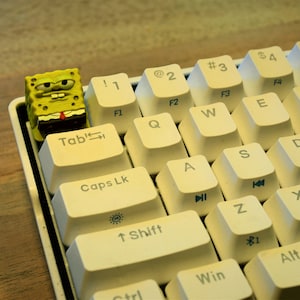 Spongebob Squarepants - Artisan Custom Cherry MX Keycap - Etsy