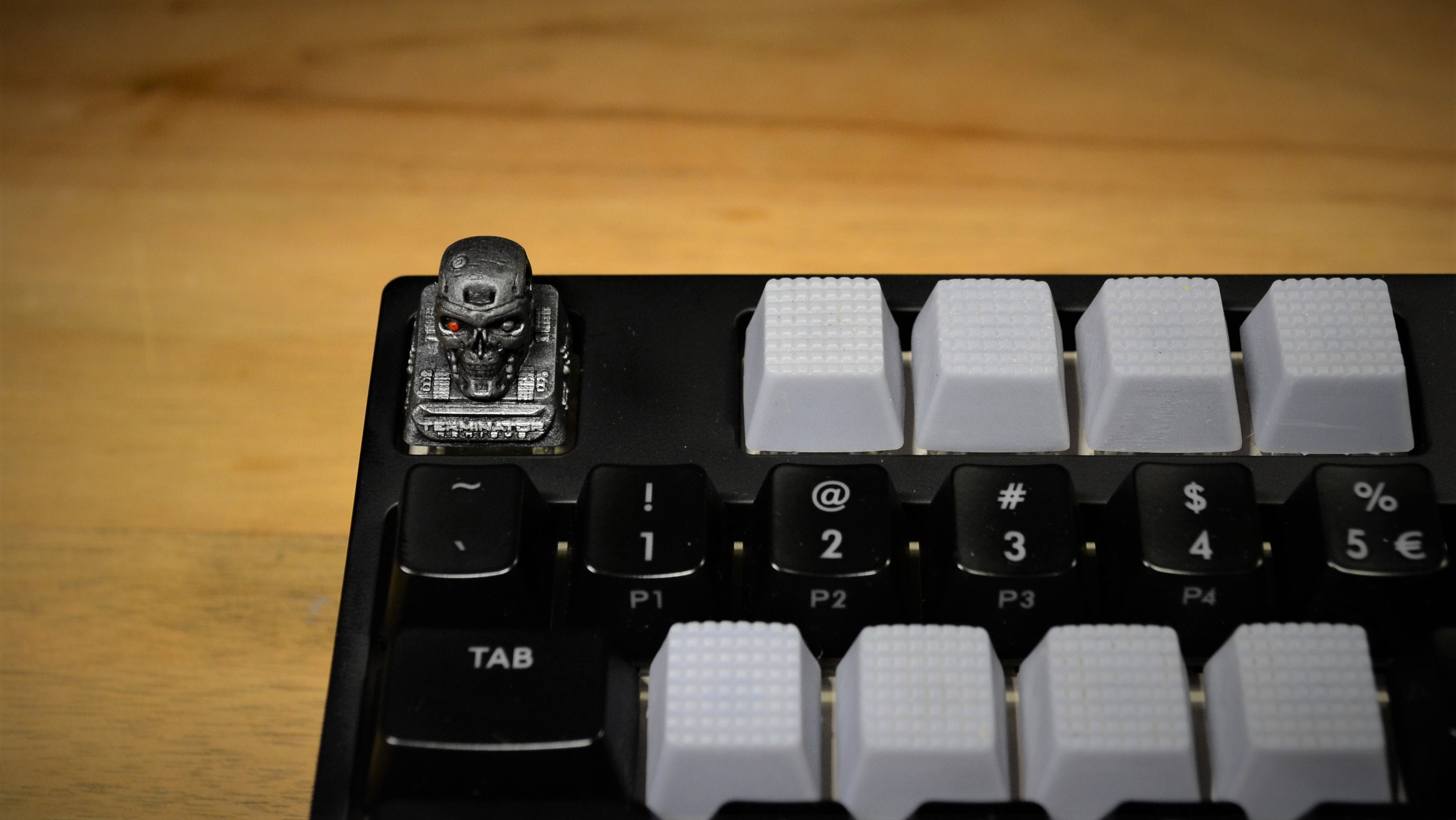 Terminator T800 Artisan Custom Cherry MX Keycap | Etsy