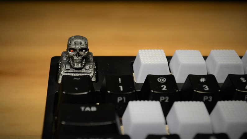 Terminator T800 Artisan Custom Cherry MX Keycap | Etsy