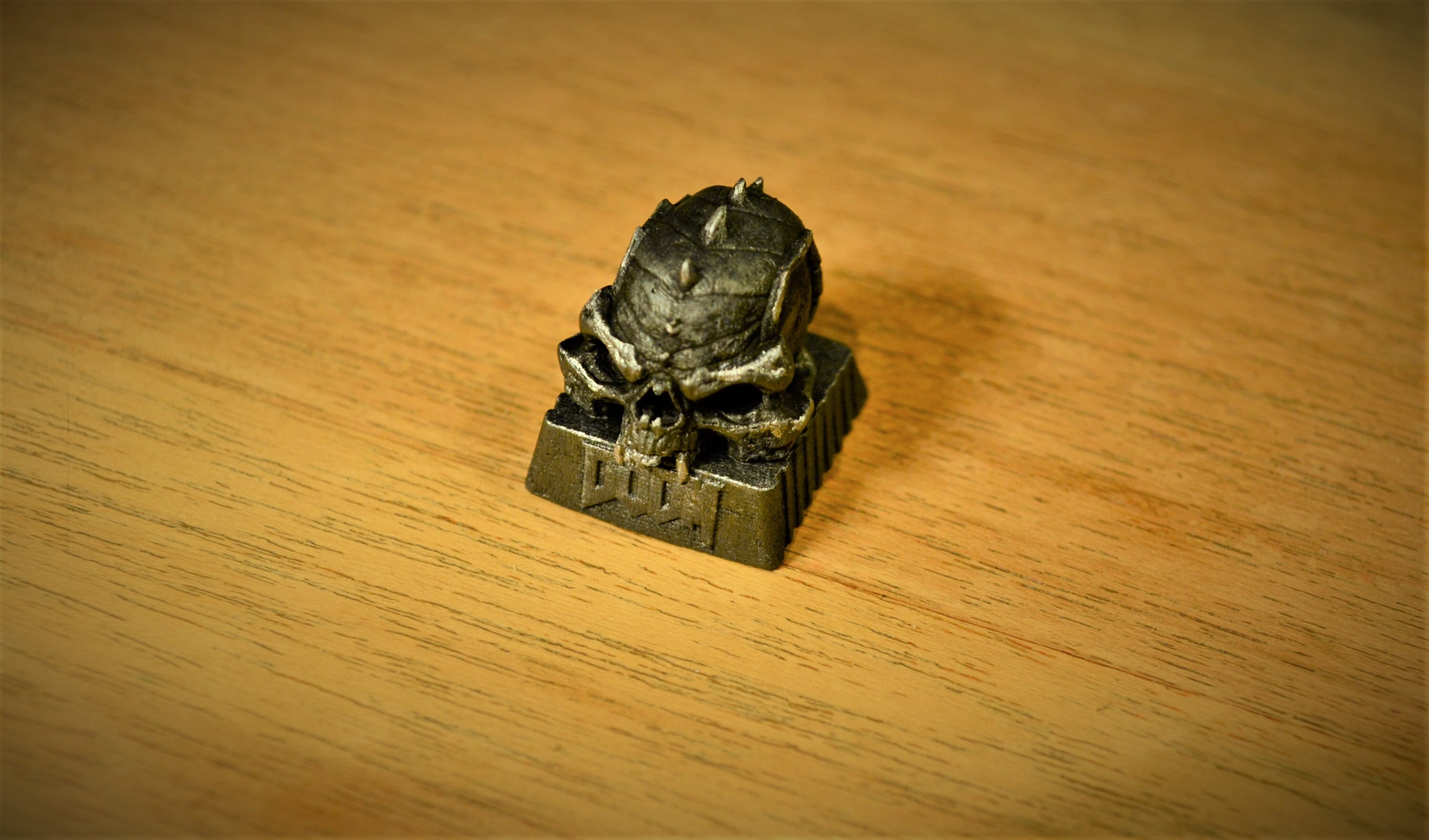 Demon Skull Doom Artisan Custom Cherry MX Keycap - Etsy Canada