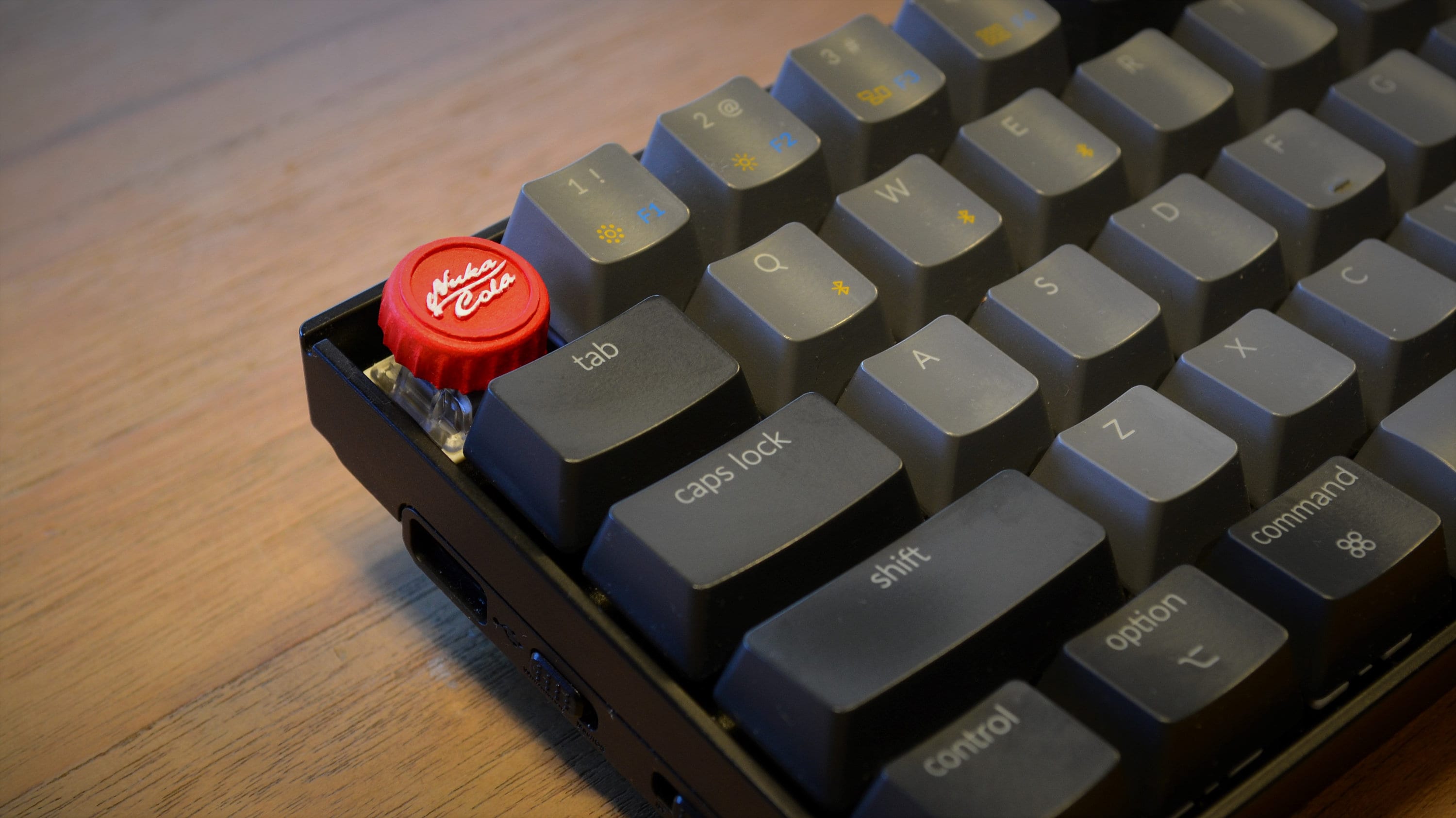 Nuka Cola Artisan Custom Cherry MX Keycap | Etsy