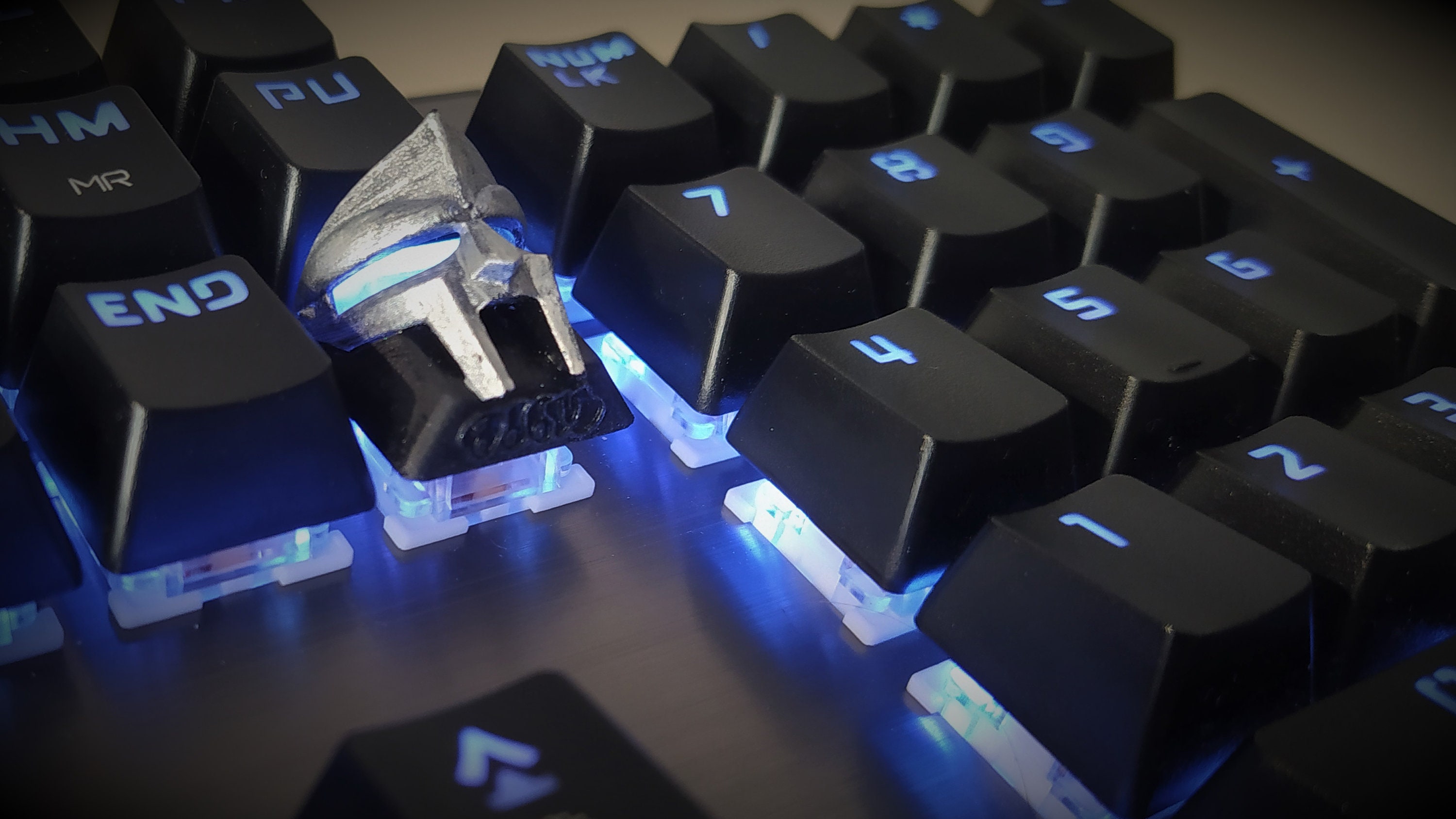 MF Doom Mask Artisan Custom Cherry MX Keycap - Etsy