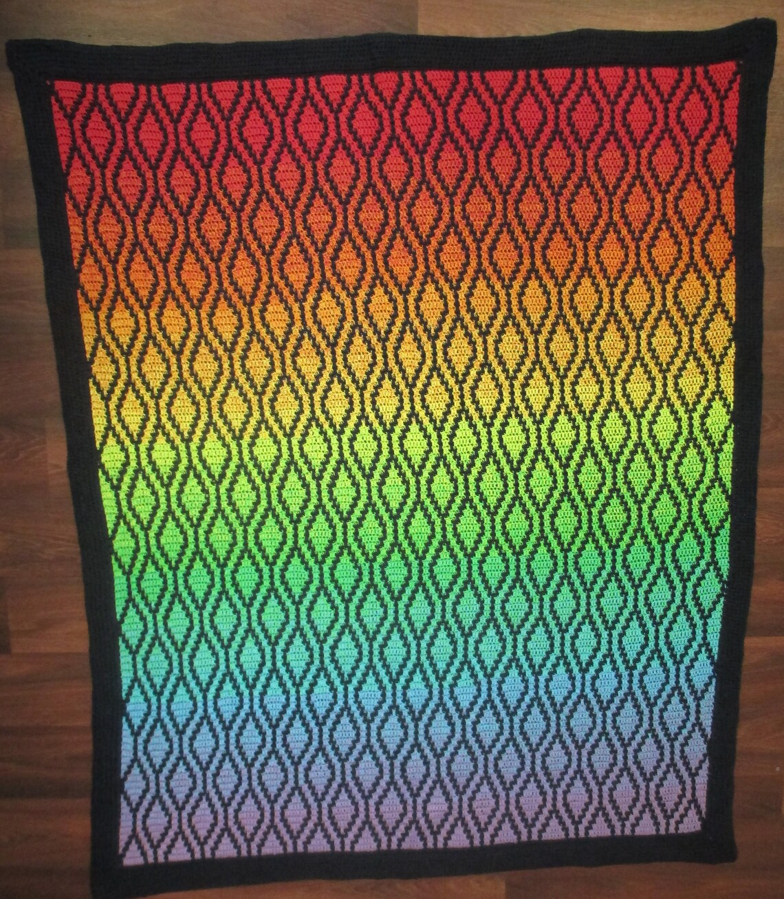 Quilted Mosaic Blanket Pattern - Etsy