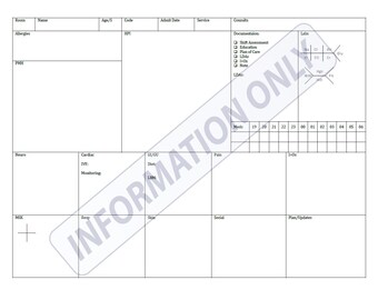 1 Patient Report Sheet IPASS Format Days - Etsy Hong Kong