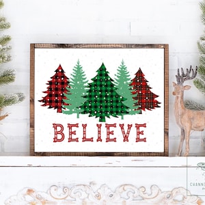 Christmas Decorations / Buffalo Plaid Christmas Decor / Christmas ...
