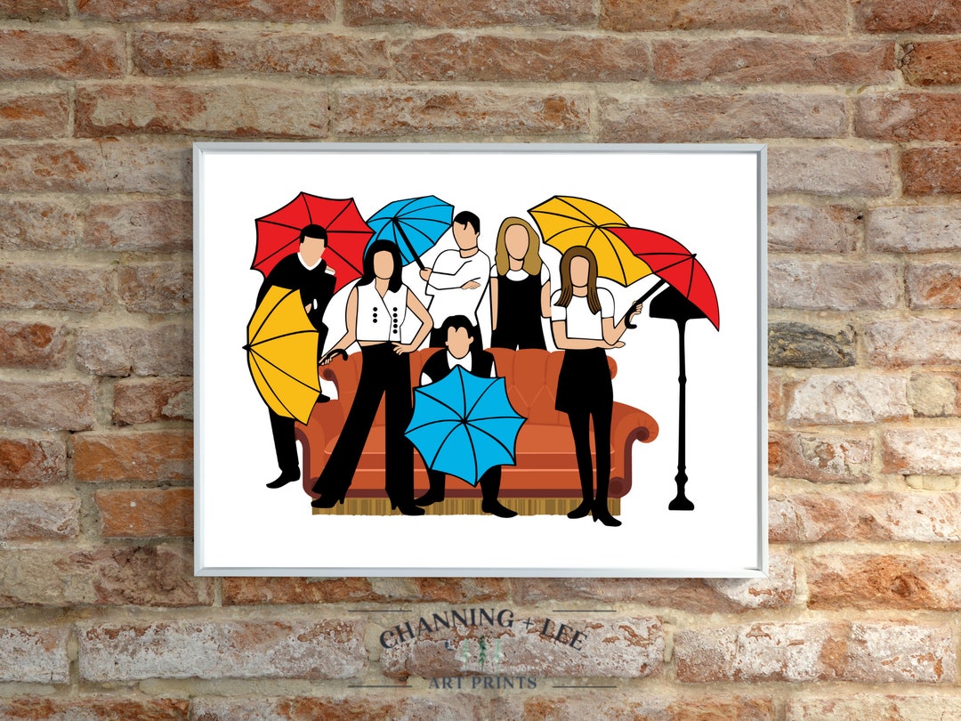 Friends TV Show / Friends / Friends TV Show Printable / Friends Tvshow ...