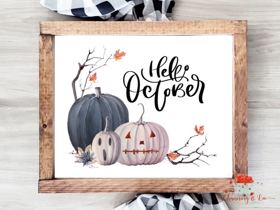 Hello October Halloween