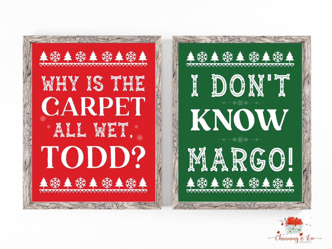 National Lampoons Christmas Vacation PRINTABLE / Christmas Decorations ...