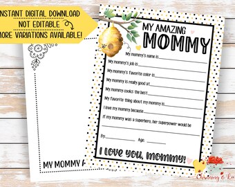 Fathers Day Printable Questionnaire / Fathers Day Gift / All - Etsy Canada