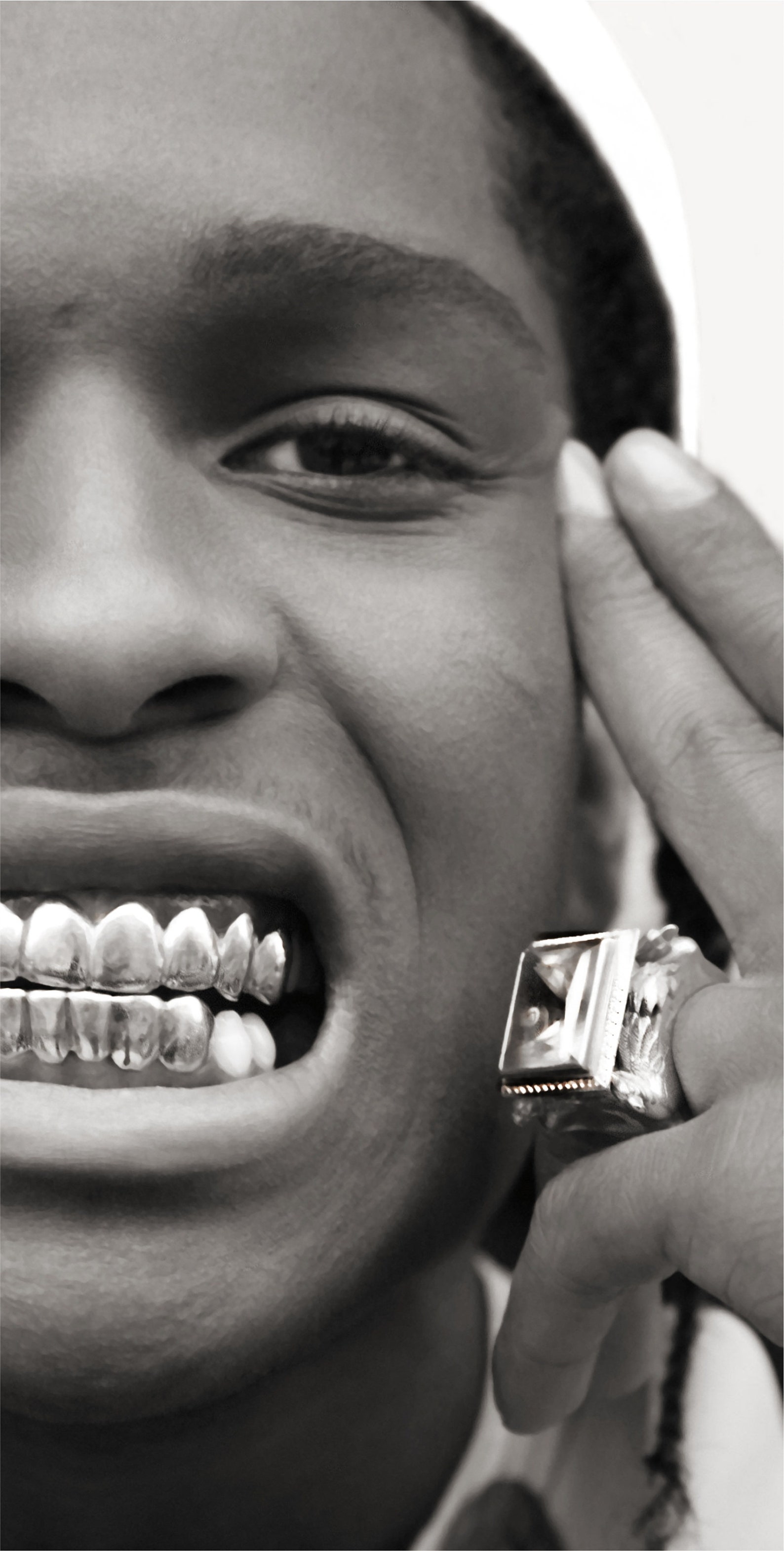 ASAP Rocky Poster Travis Scott Rocky Gold Teeth Travis | Etsy