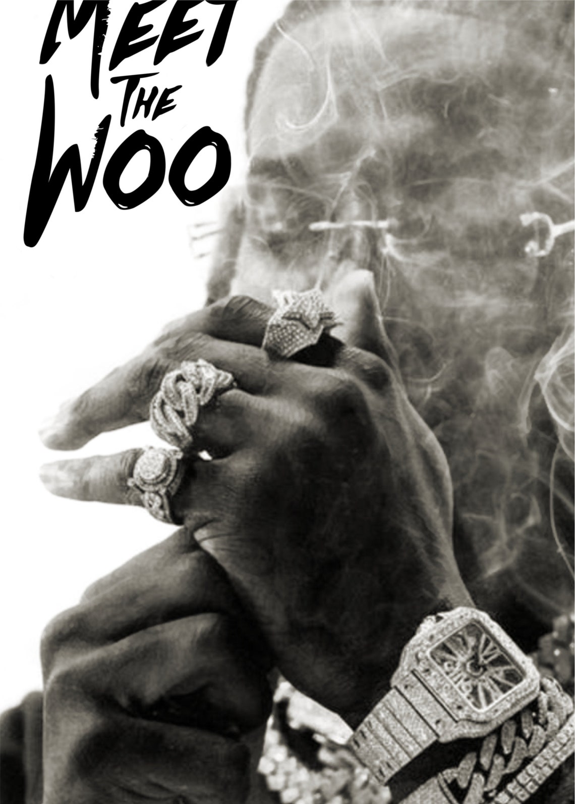 POP SMOKE Poster/Print Meet The Woo American | Etsy