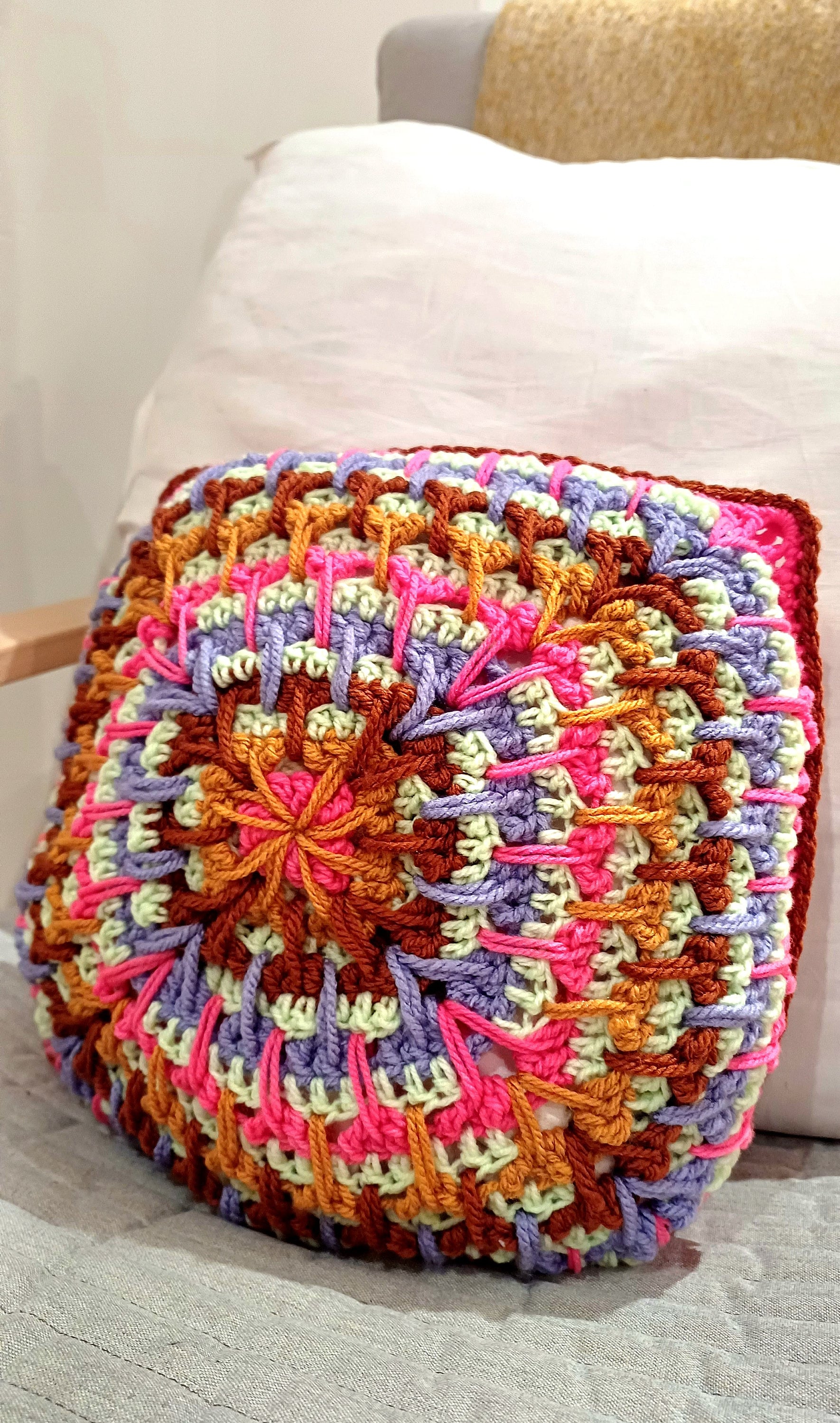Crochet Pattern I Got You Cushion 2.0 Crochet Cushion Pattern UK and US ...