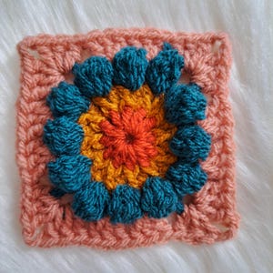 Crochet Pattern ~ Dana Square ~ Crochet Square Pattern ~ UK and US ...