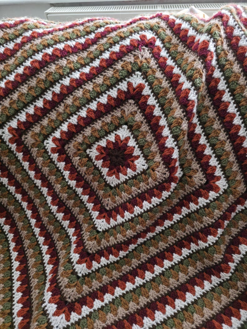 Crochet Pattern ~ Cuddle up Blanket ~ Crochet Blanket Pattern ~ UK and ...
