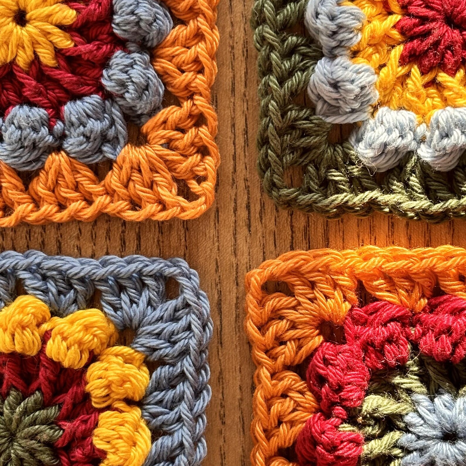Crochet Pattern ~ Dana Square ~ Crochet Square Pattern ~ UK and US ...