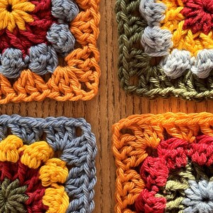 Crochet Pattern ~ Dana Square ~ Crochet Square Pattern ~ UK and US ...