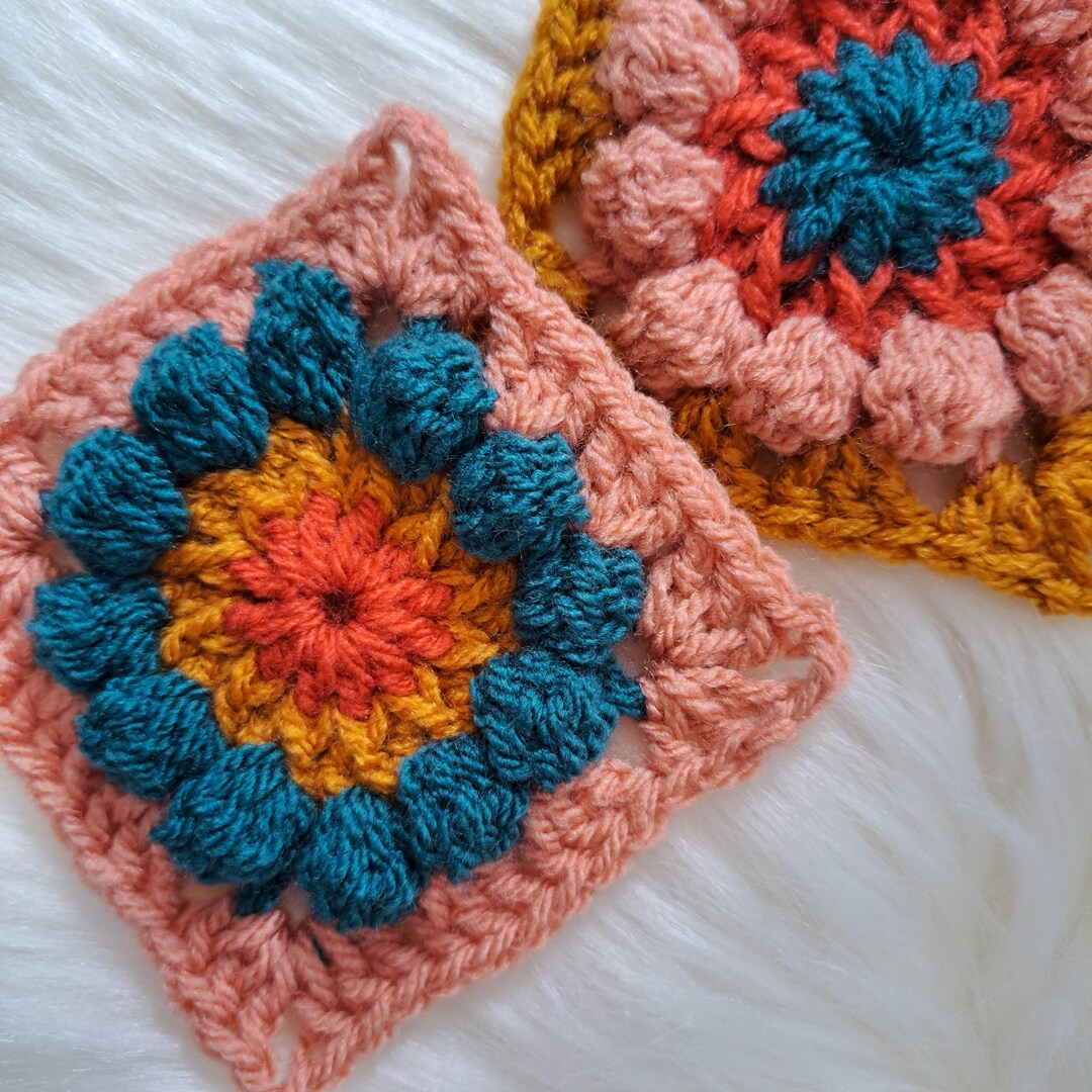 Crochet Pattern ~ Dana Square ~ Crochet Square Pattern ~ UK and US ...