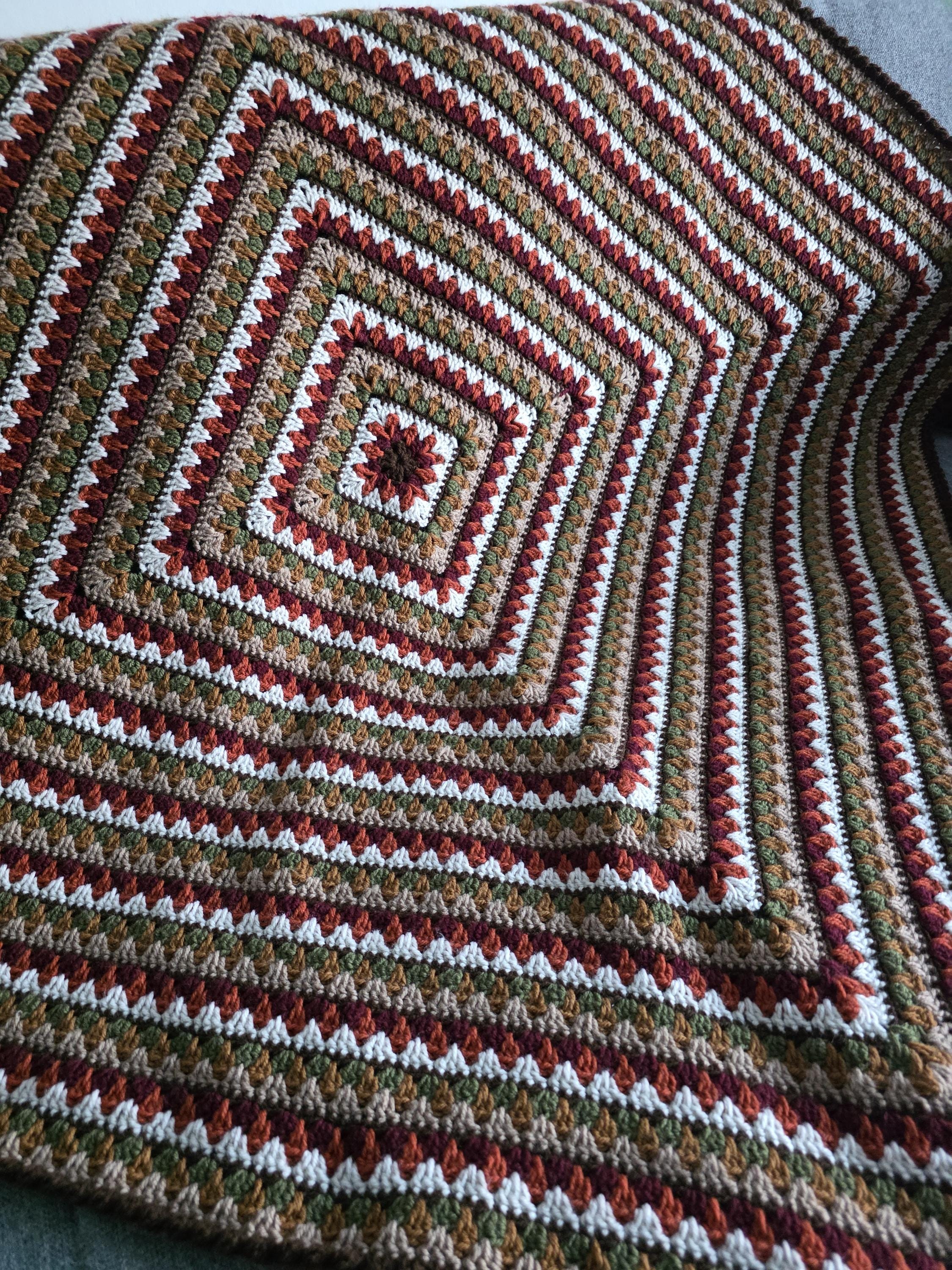 Crochet Pattern ~ Cuddle up Blanket ~ Crochet Blanket Pattern ~ UK and ...