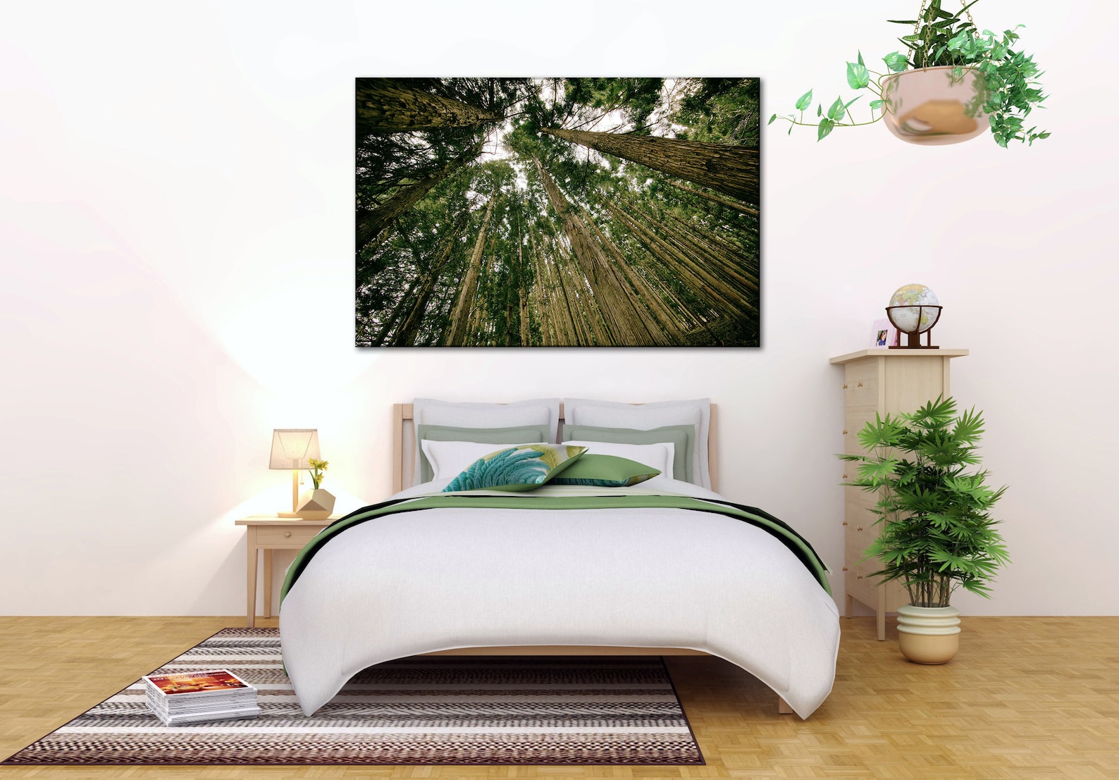 Tree Wall Art Forest Canvas Wall Art Branches of Trees Art - Etsy