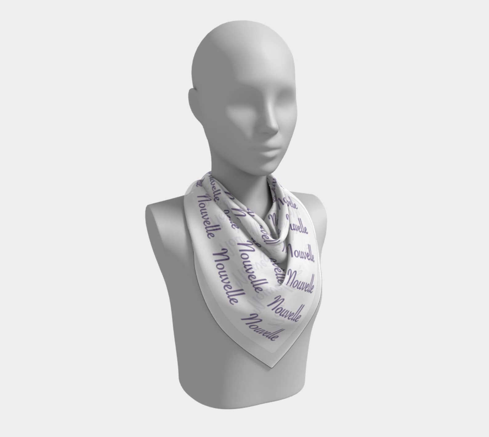 Customized Silk Scarf Gift, Your Company Name on a Scarf, Personalized ...