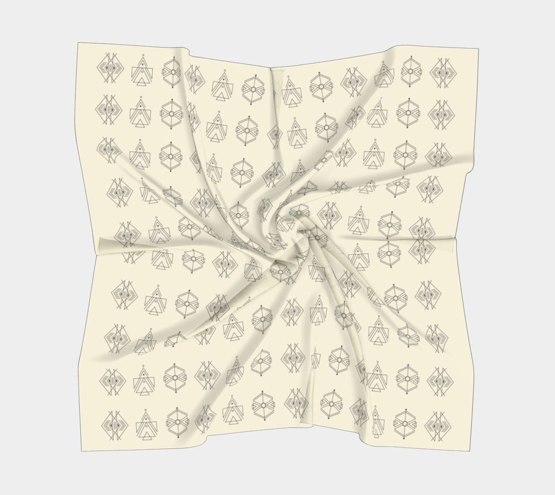 Logo on Scarf, Company Name, Event Accessory, Multiple Logo Display ...