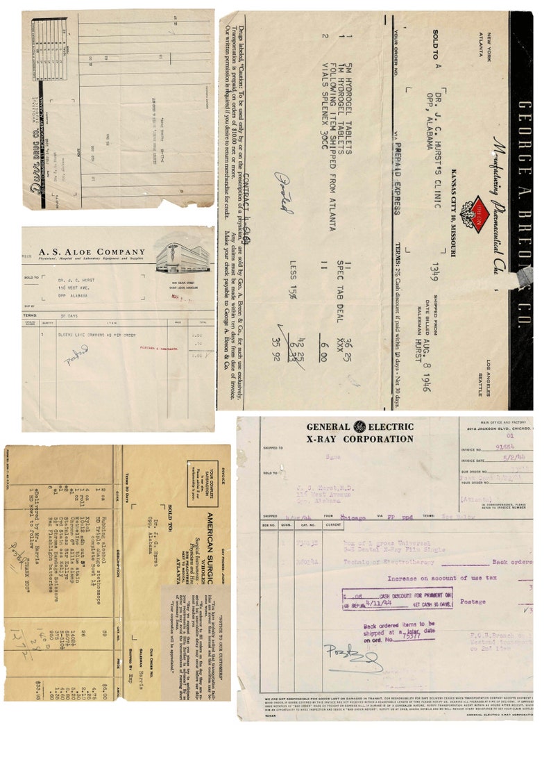 Medical Ephemera - Etsy