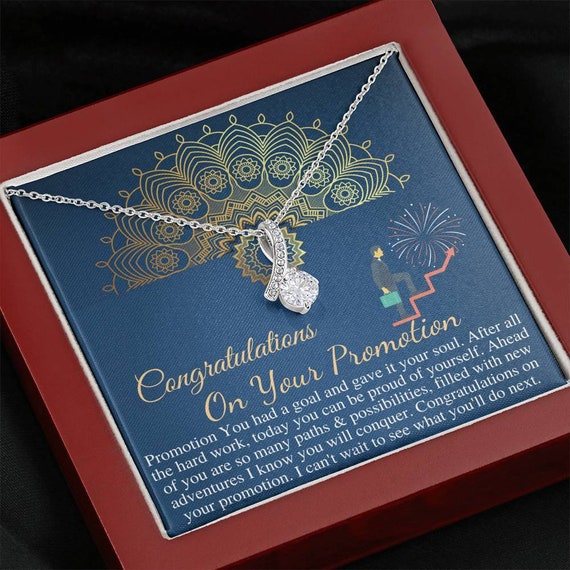 Congratulations Promotion Woman