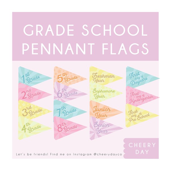 Pennant Flags - Etsy