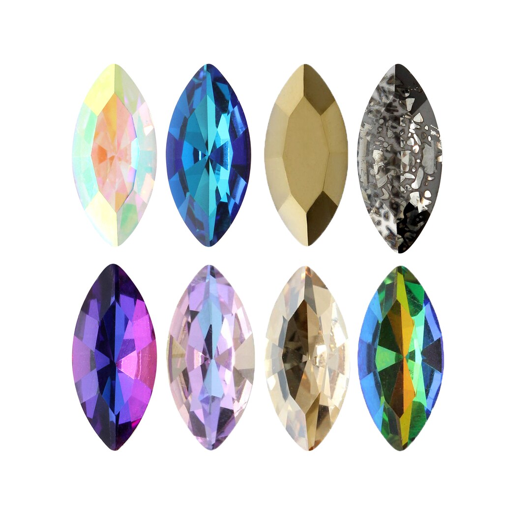 A4200 Navette Crystals: Fancy Stones for Jewelry Making From Aurea ...