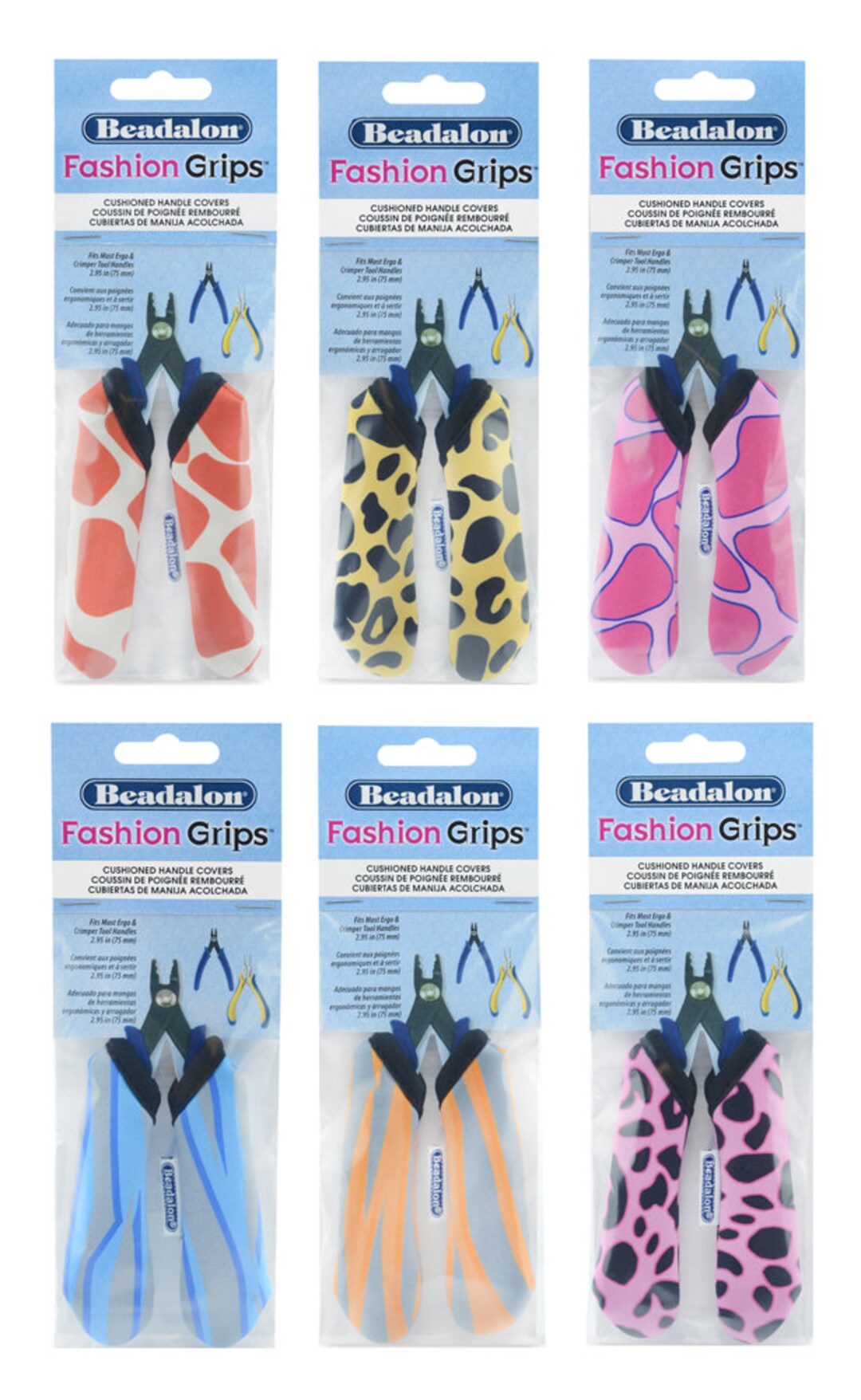 Beadalon Fashion Grips: Cushioned Tool Handle Covers - Etsy
