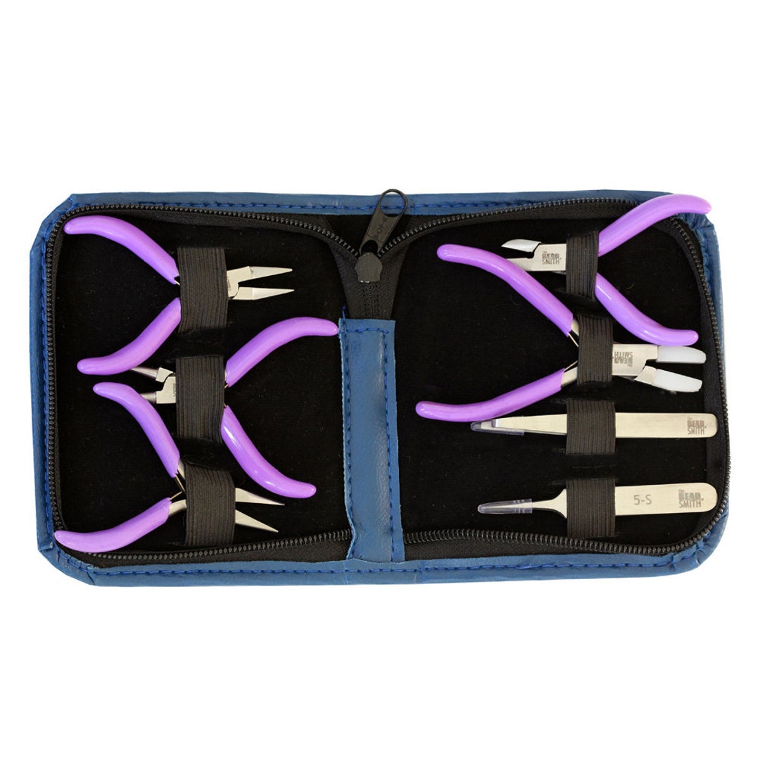 Beadsmith® Mini Tool Set With Carry Case - Jewelry Making Tools: Pliers ...