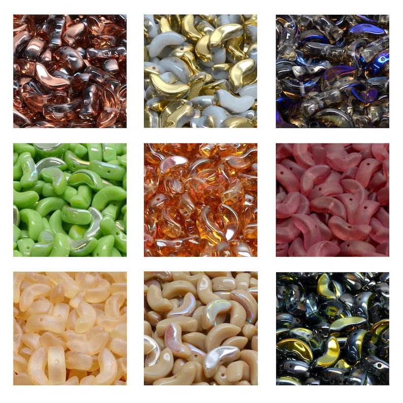 Czech Glass Angel Wing Beads: Fully Drilled, 15mm, Pressed Glass ...