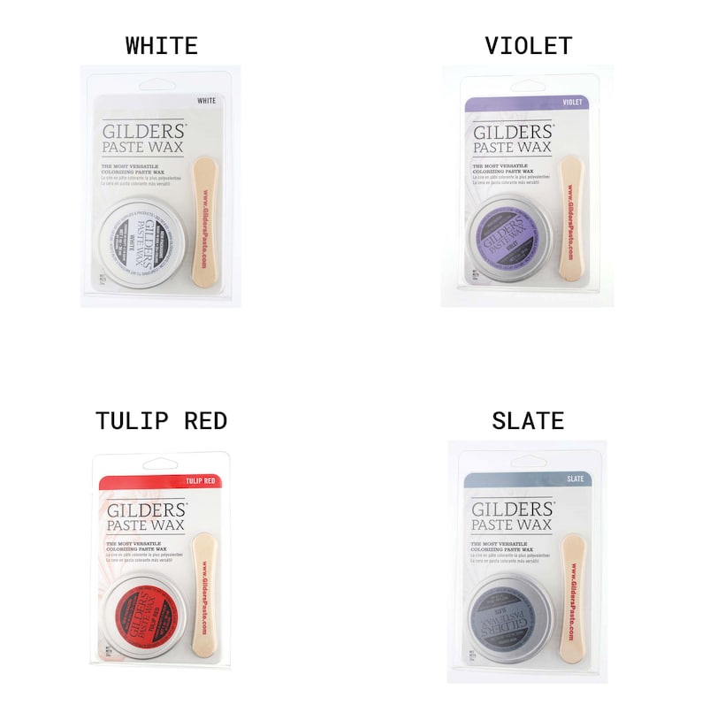 GILDERS Colorizing Paste Wax: UV Resistant Gilded Finish (30ml/1oz) - Etsy