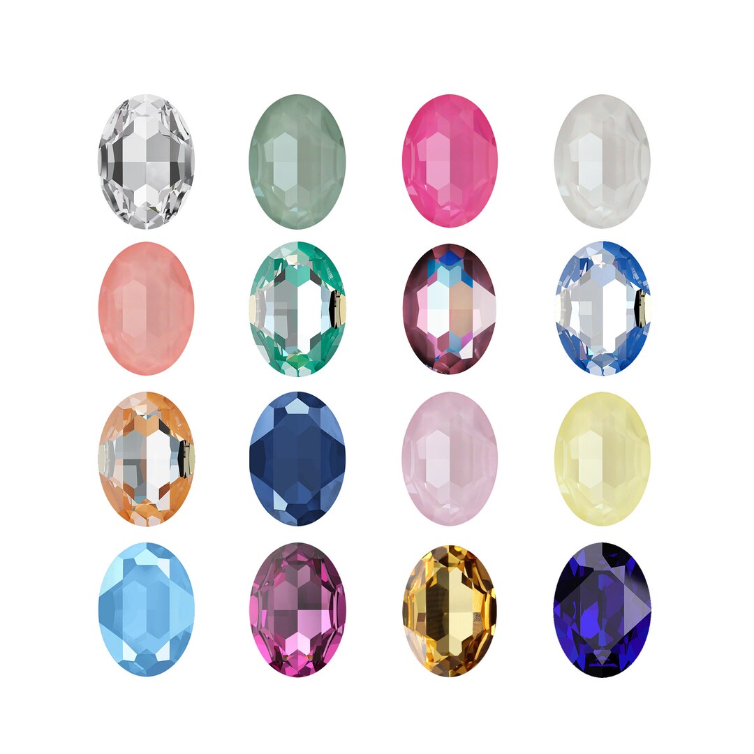 PRIMERO Crystals 4127 Big Oval - Highest Quality Fancy Stones - Made in ...