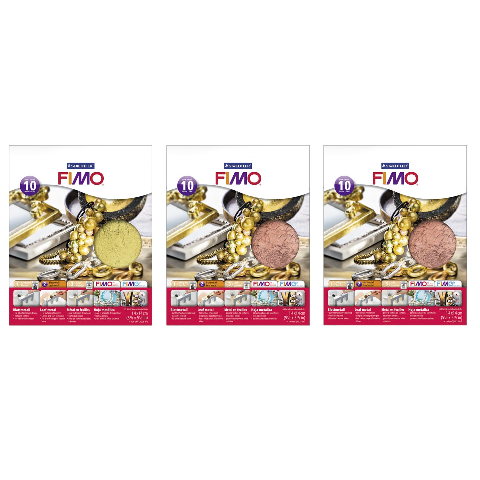 FIMO® Accessories Leaf Metal for Surface Refinement Copper - Etsy