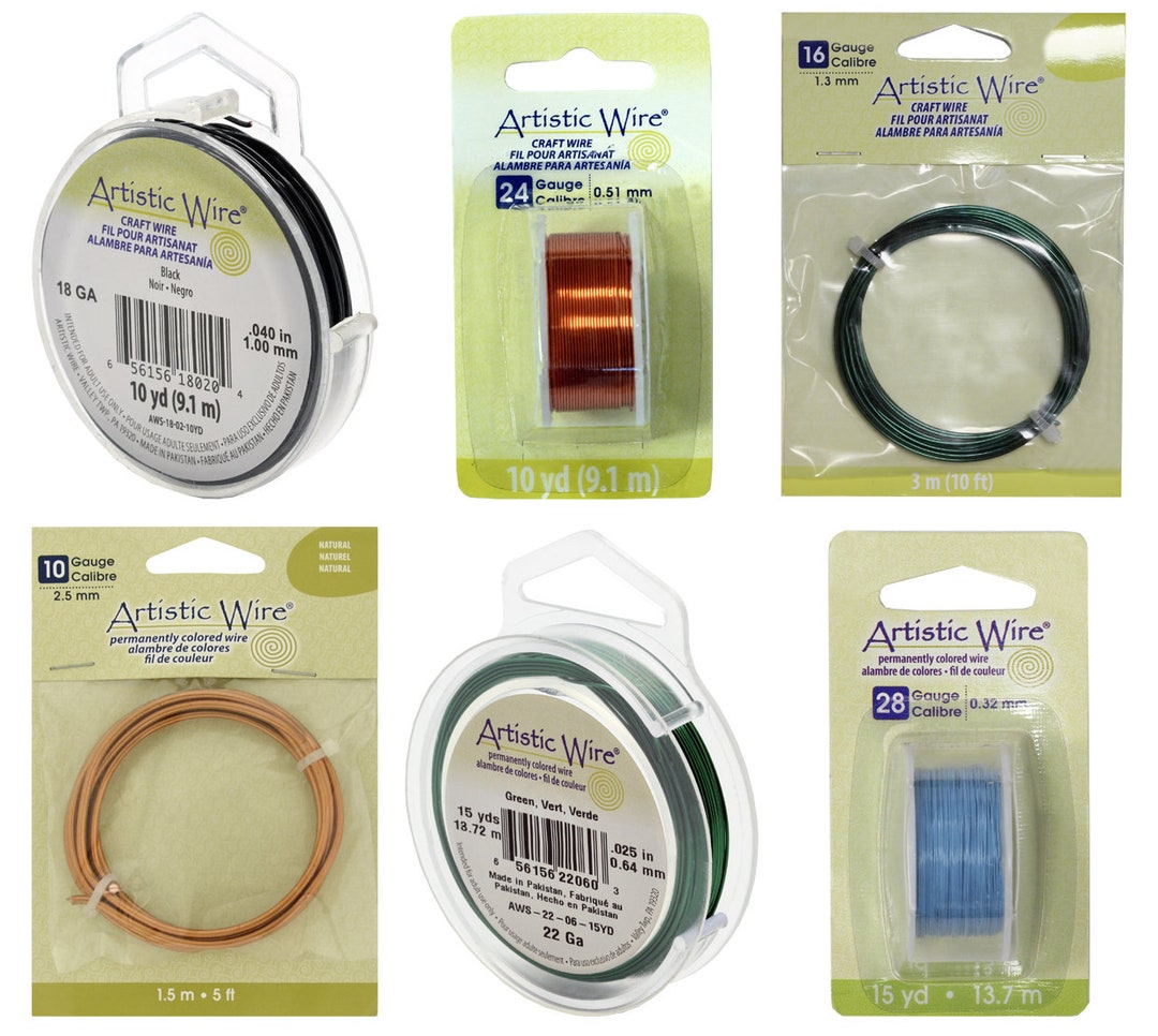 Artistic Wire: Permanently Colored Craft Wire for Jewelry Making - Etsy