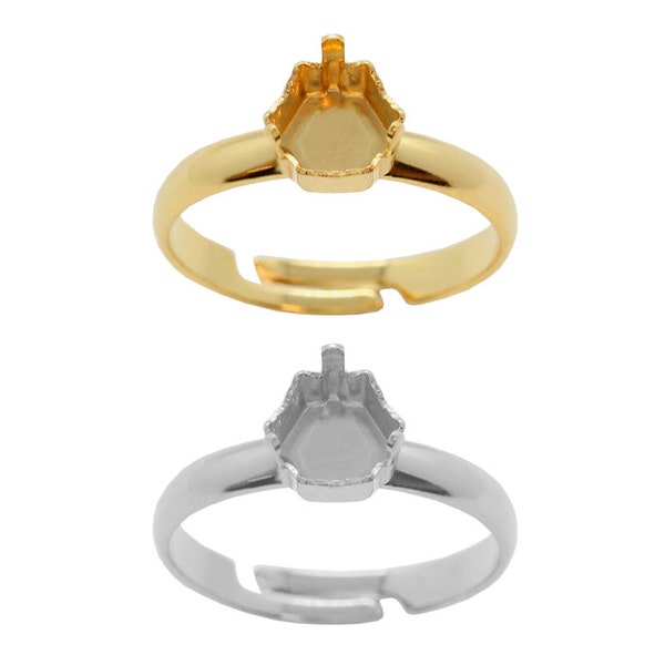 Hexagon Ring Bases - Etsy