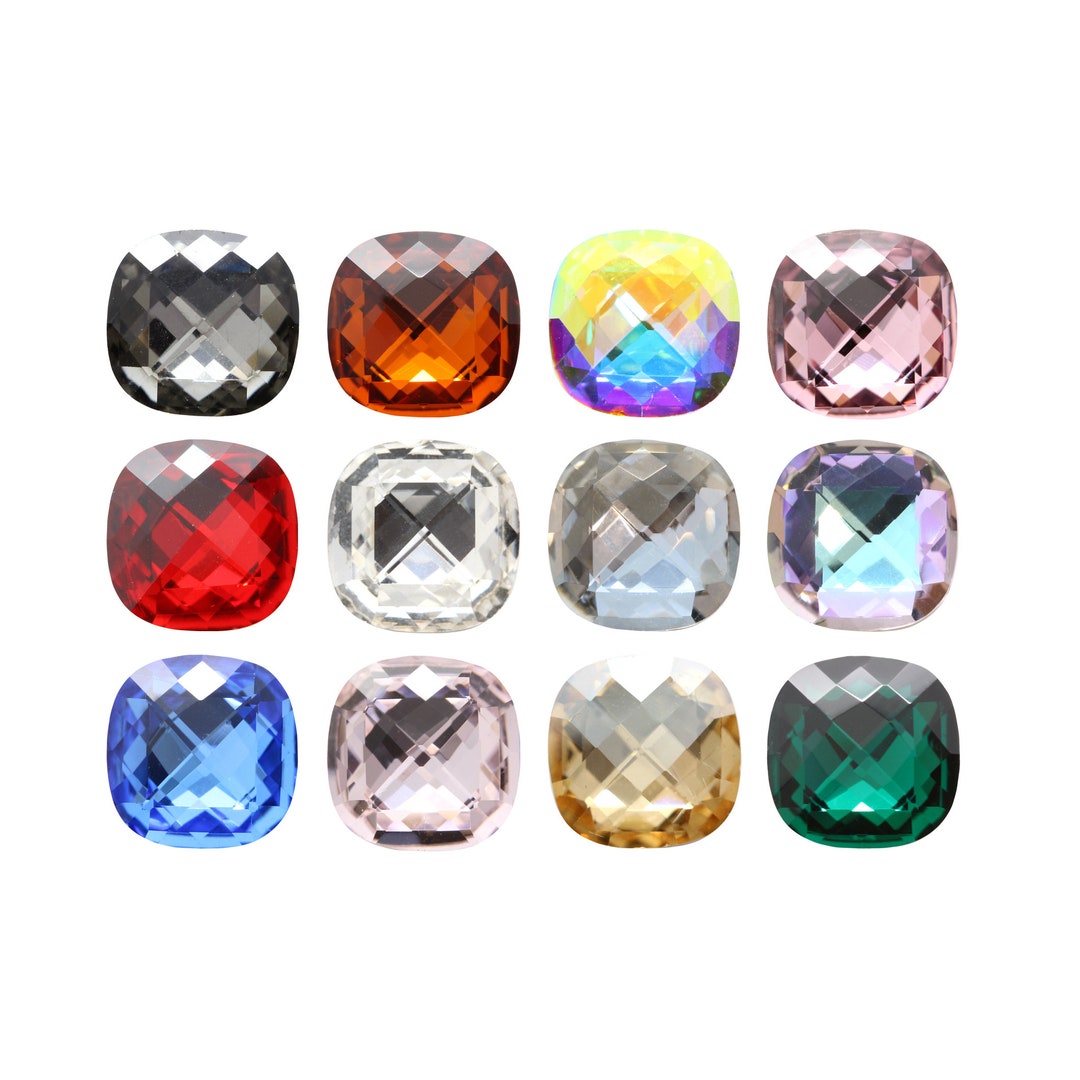 AUREA Crystals A4461 Classical Square - Fancy Stones Crystals - Various ...