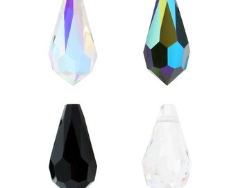 Crystal Drop Pendant | Etsy