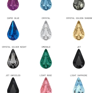 PRIMERO Crystals 4328 Pear - Highest Quality Fancy Stones - Made in ...