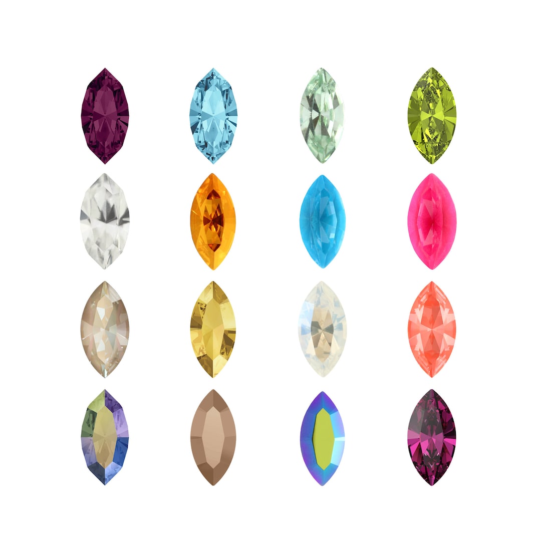 4228 Navette Crystals: Fancy Stones for Jewelry Making, Primero ...