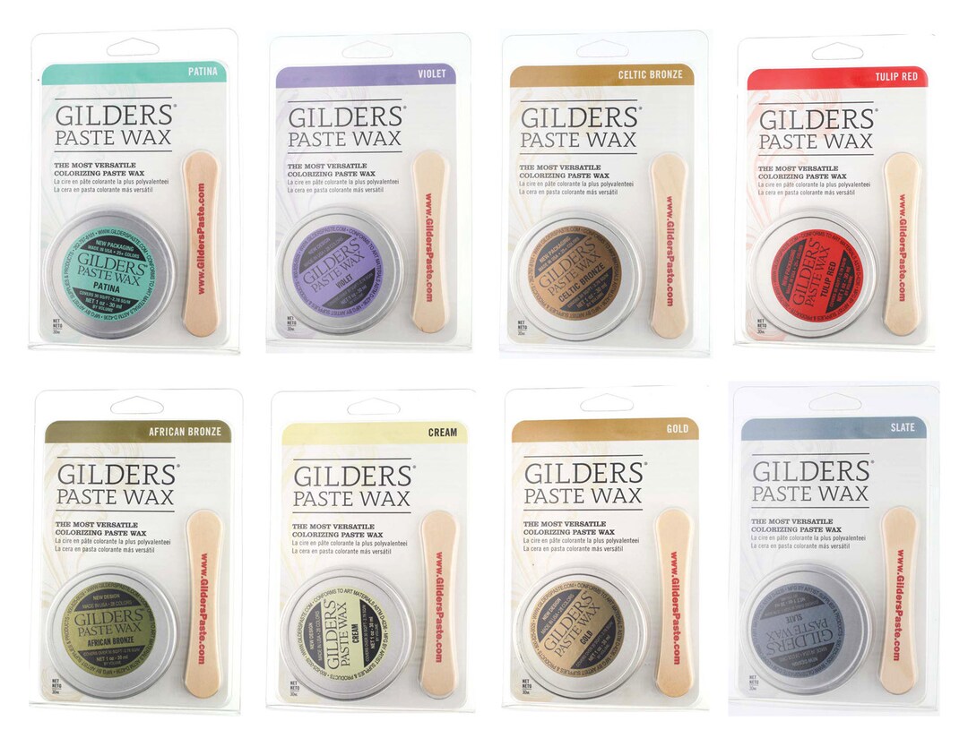 GILDERS Colorizing Paste Wax: UV Resistant Gilded Finish (30ml/1oz) - Etsy