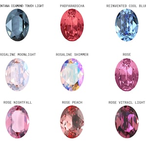 4120 Oval Crystals: Fancy Stones for Jewelry Making, Primero Crystals ...
