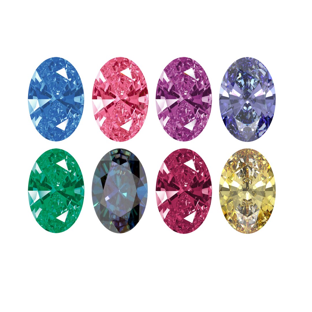 PRIMERO Zirconia Oval Shape Cut - Loose Zirconia Gemstones - Cubic ...