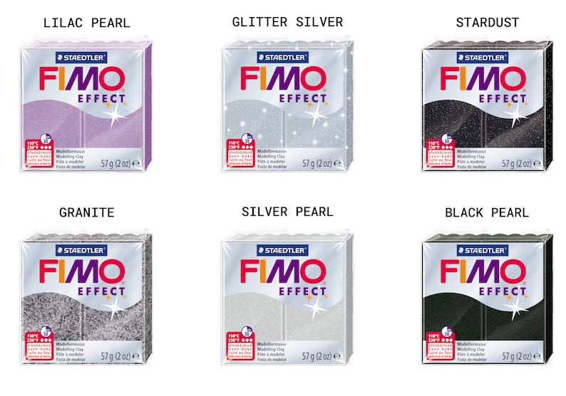 FIMO® Effect Oven Hardening Polymer Soft Modelling Clay For | Etsy