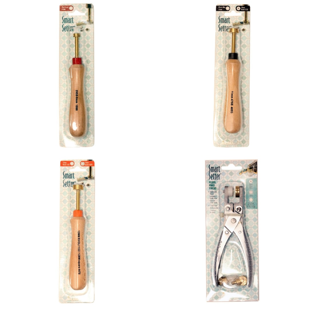Beadsmith® Smart Setter Stone Setting Tools - Set Stones Into Bezel Cup ...
