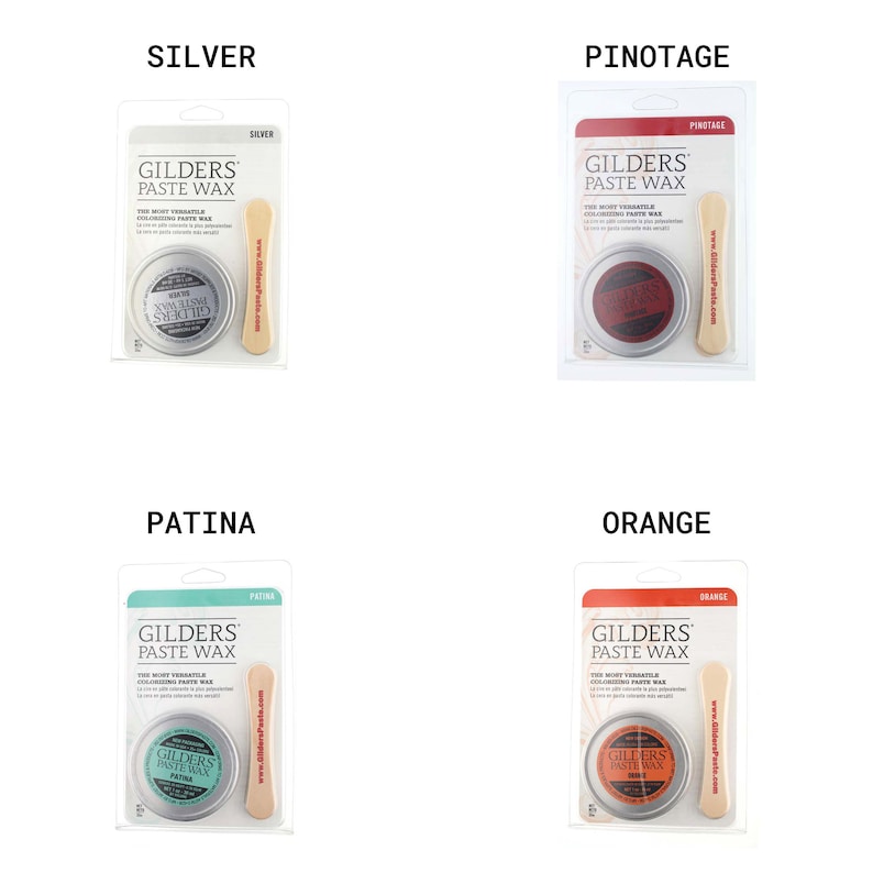 GILDERS Colorizing Paste Wax: UV Resistant Gilded Finish (30ml/1oz) - Etsy