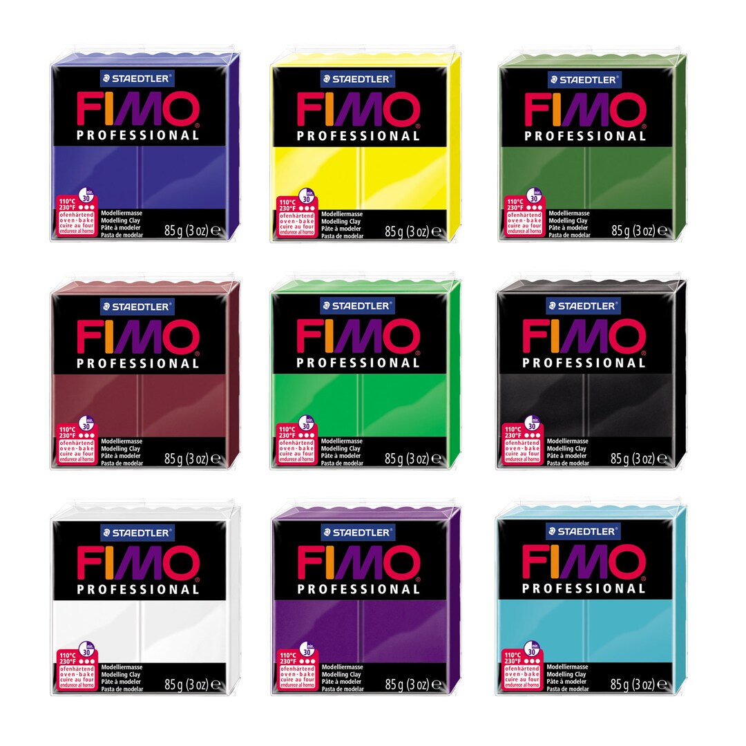 FIMO® Professional Oven Hardening Polymer Soft Modelling Clay ...