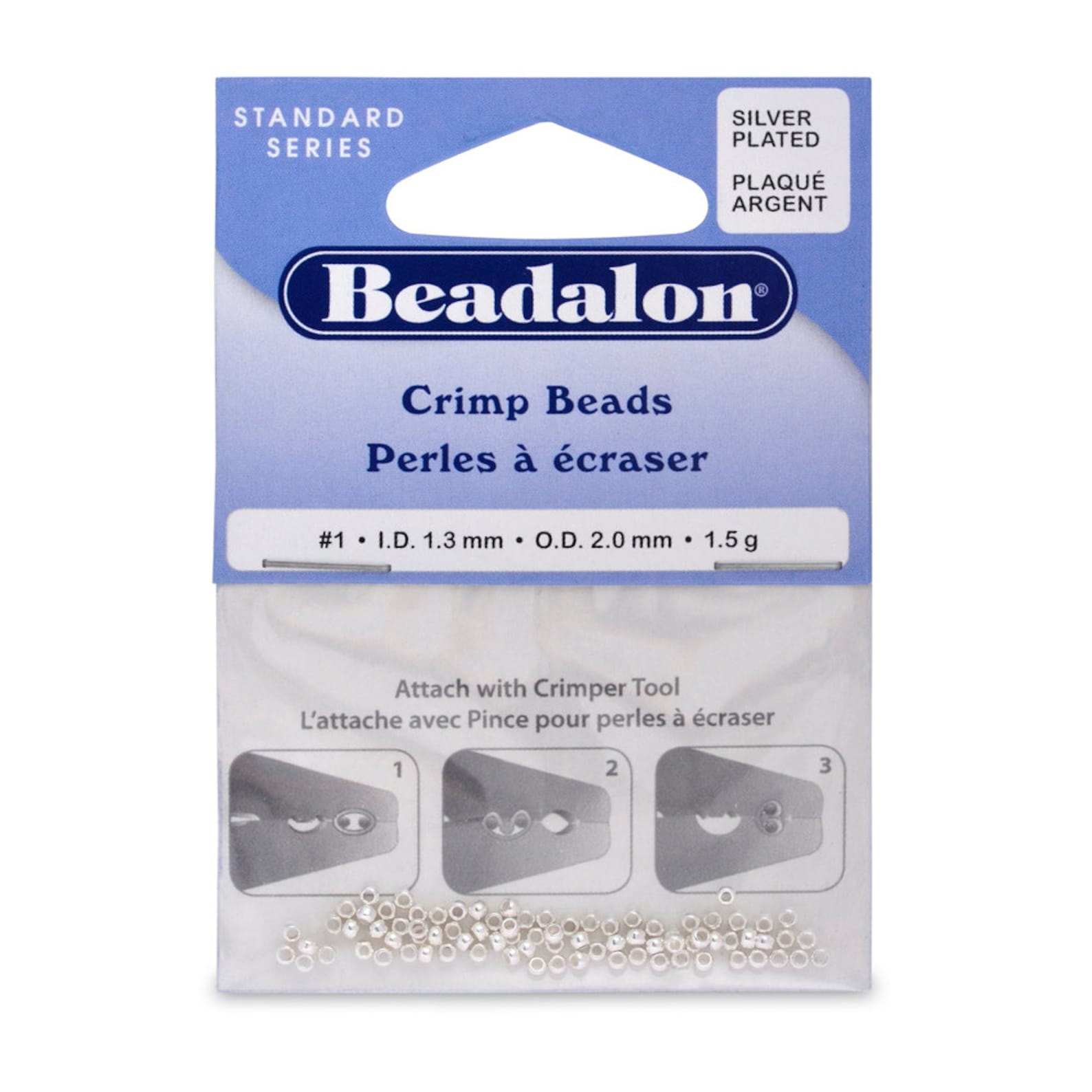 Beadalon® Crimp Beads Choose Color Size & Quantity - Etsy